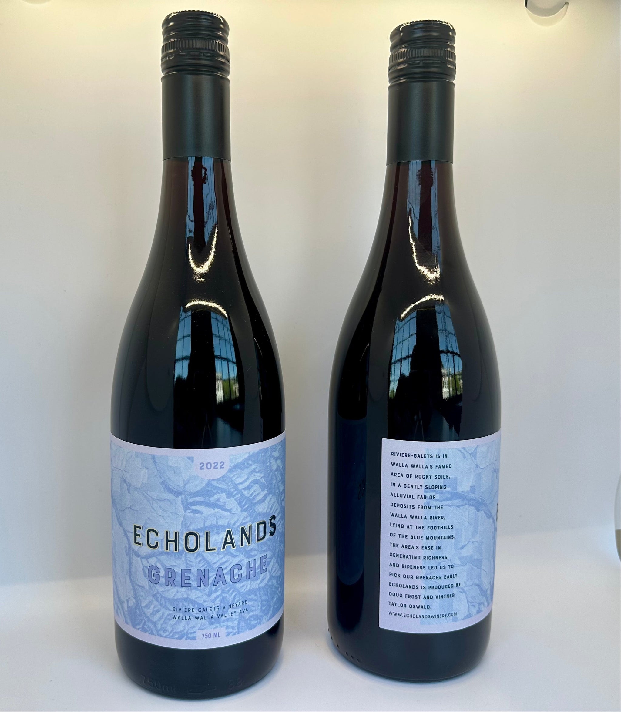 Echolands Grenache Riviere-Galets Walla Walla 2022